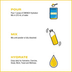 Natural hydration powder for sports
