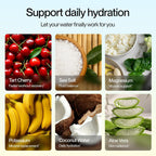 natural hydration solution with electrolytes