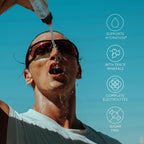 Natural hydration solution with electrolytes