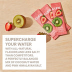Natural hydration solution with electrolytes