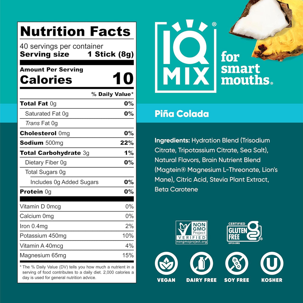 natural hydration solution with IQMIX