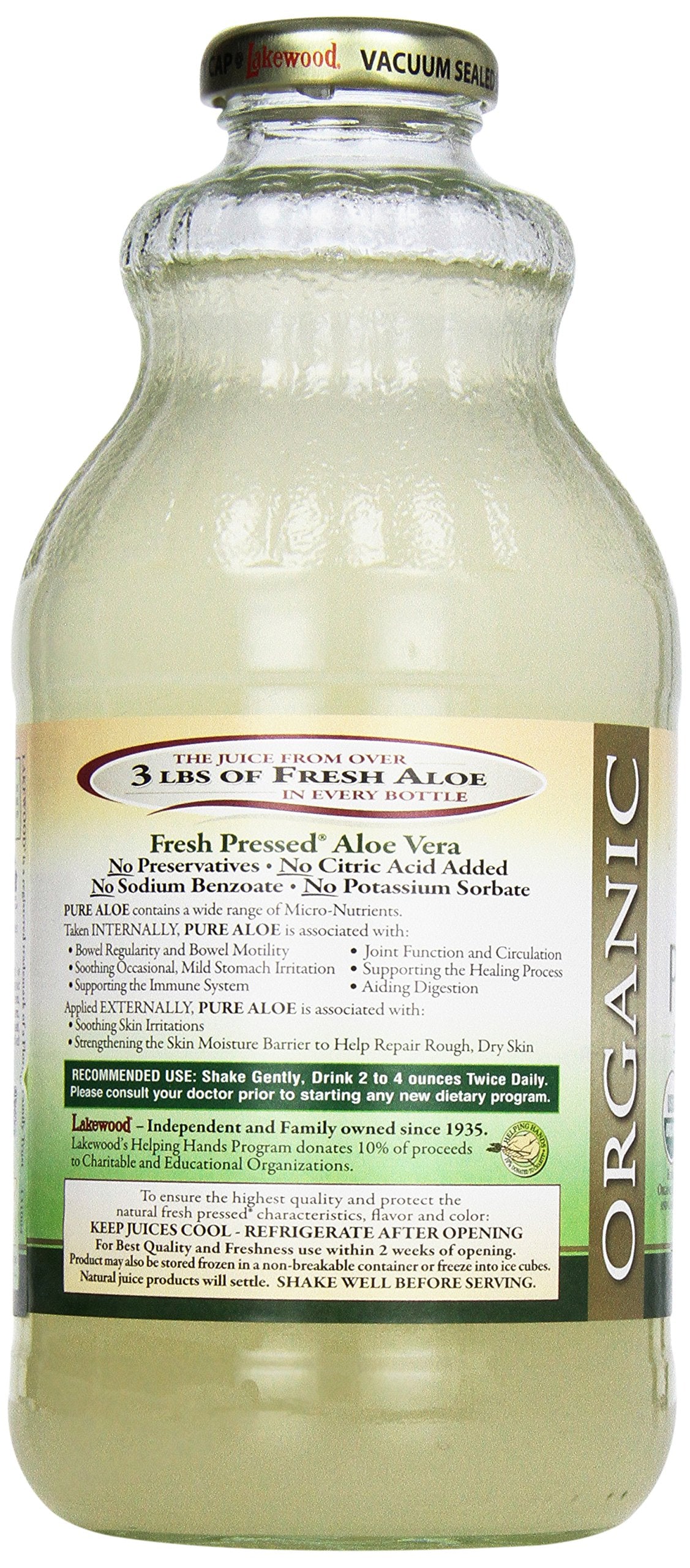 natural hydration with aloe vera