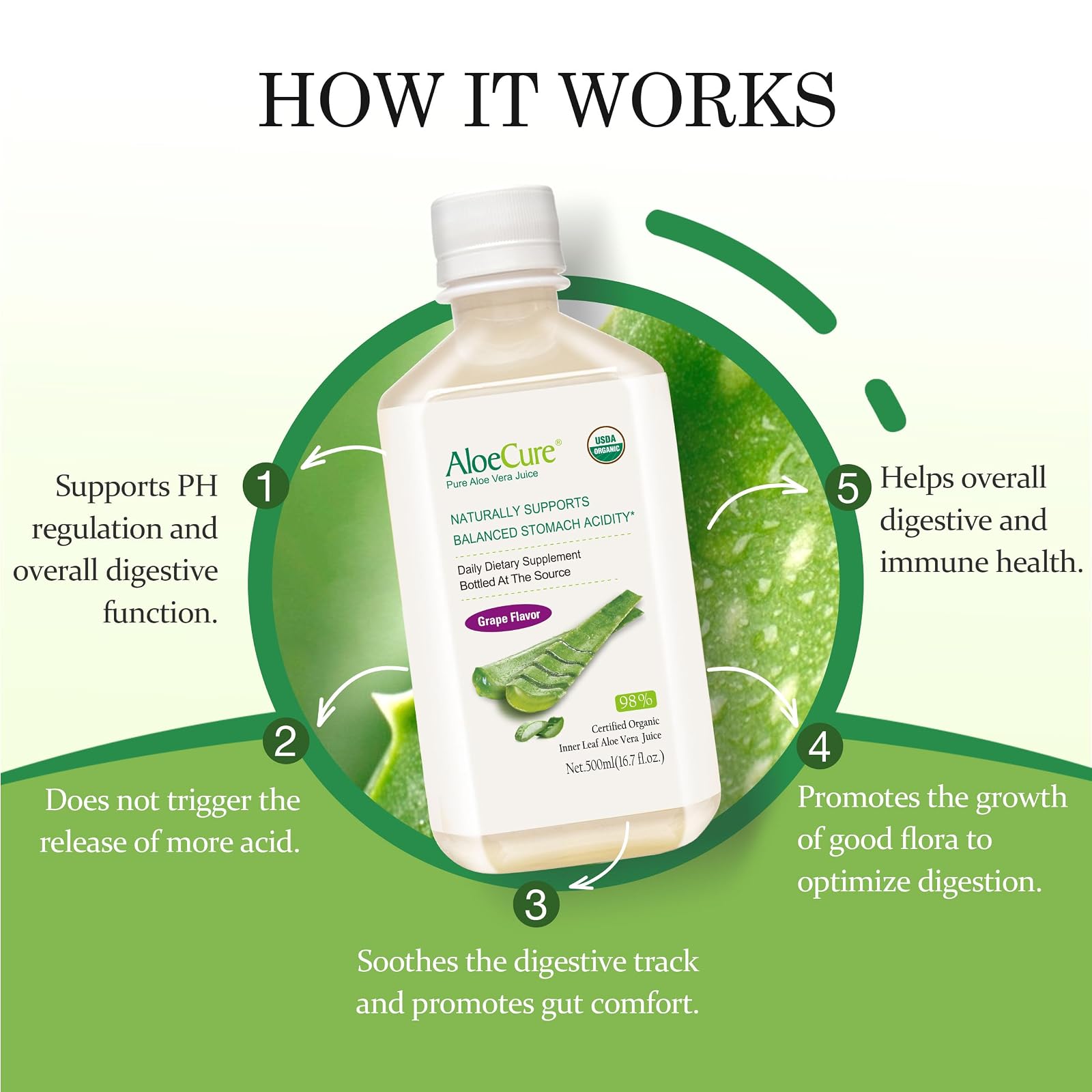 natural hydration with aloe vera
