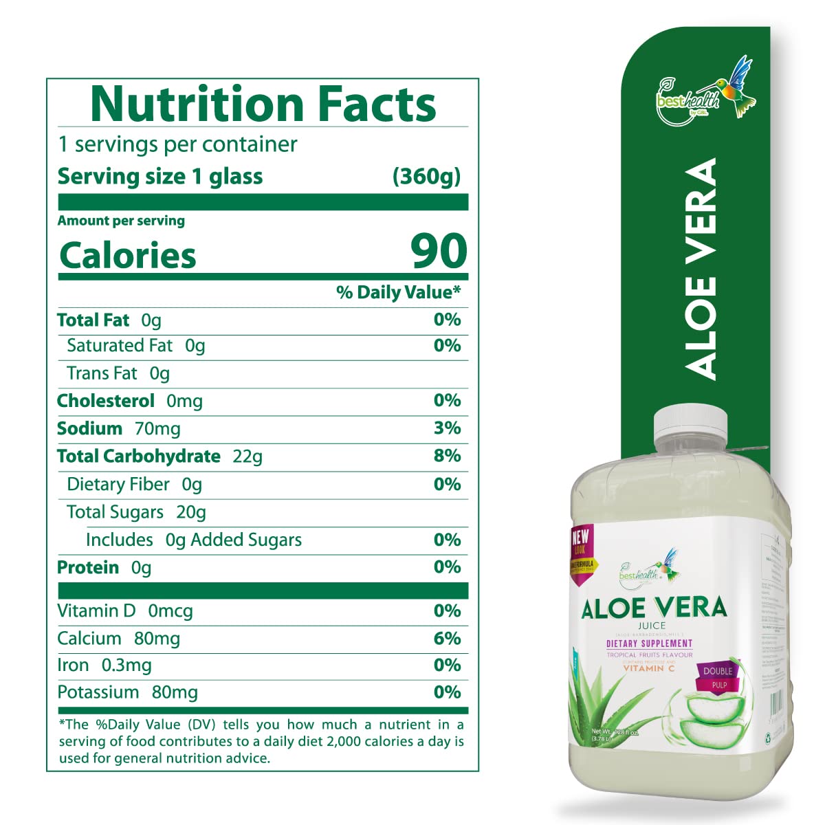 natural hydration with aloe vera
