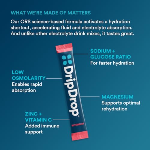 natural hydration with DripDrop packets