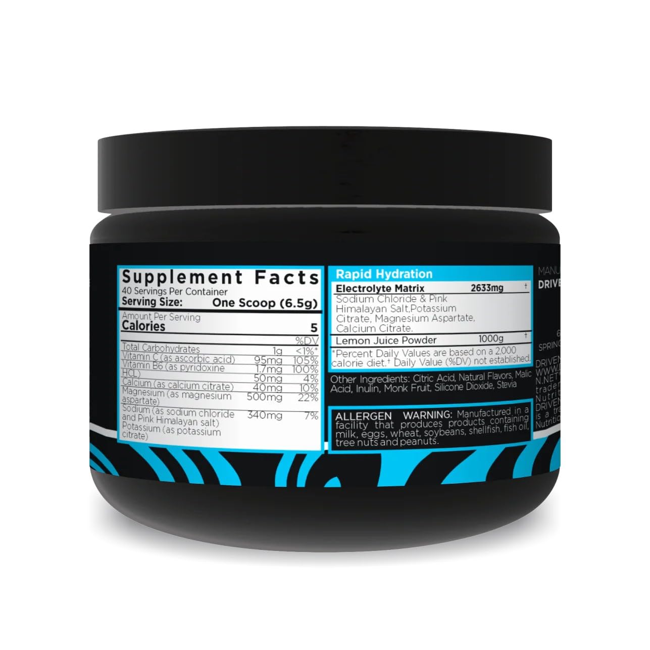 natural hydration with Driven F.R.E.S.H