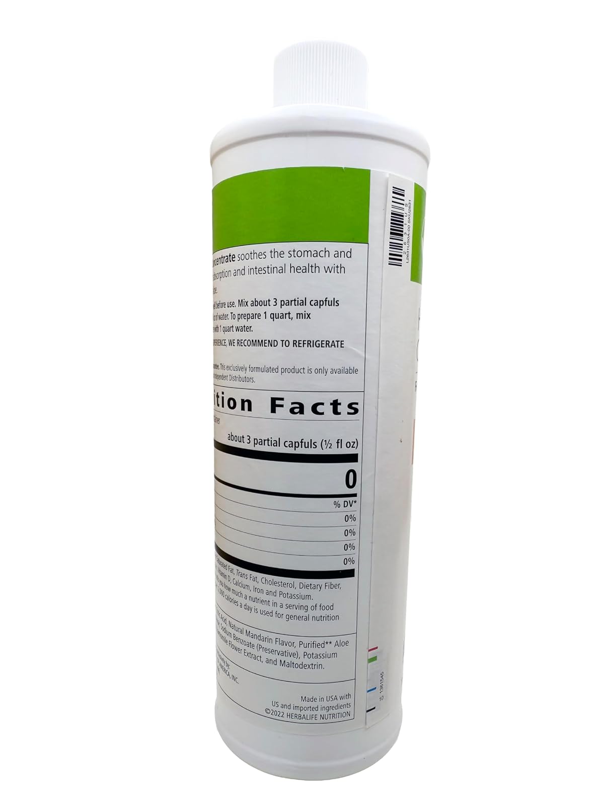 natural hydration with Herbalife Aloe