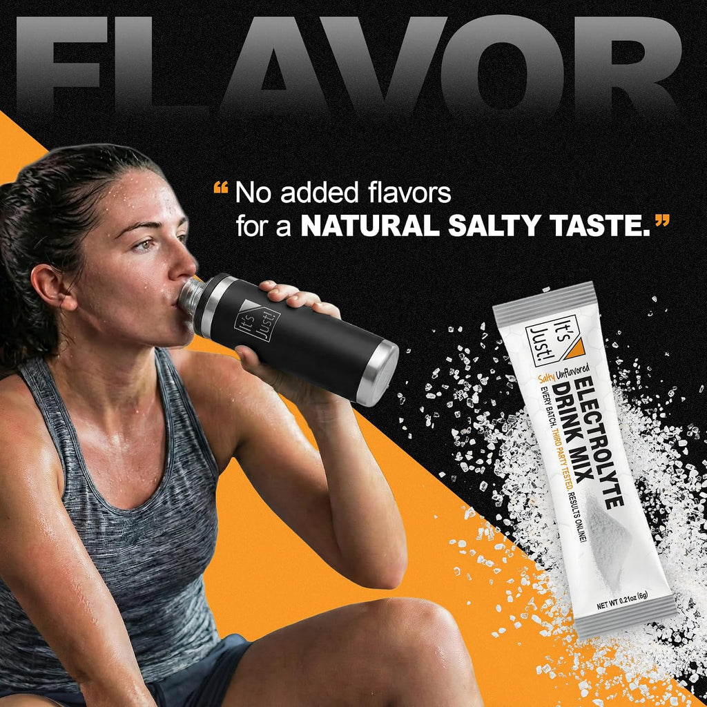 natural hydration with It's Just! mix
