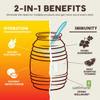 natural hydration with mango flavour