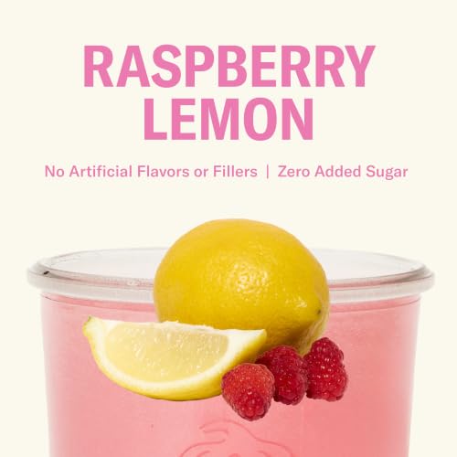 natural hydration with raspberry lemon