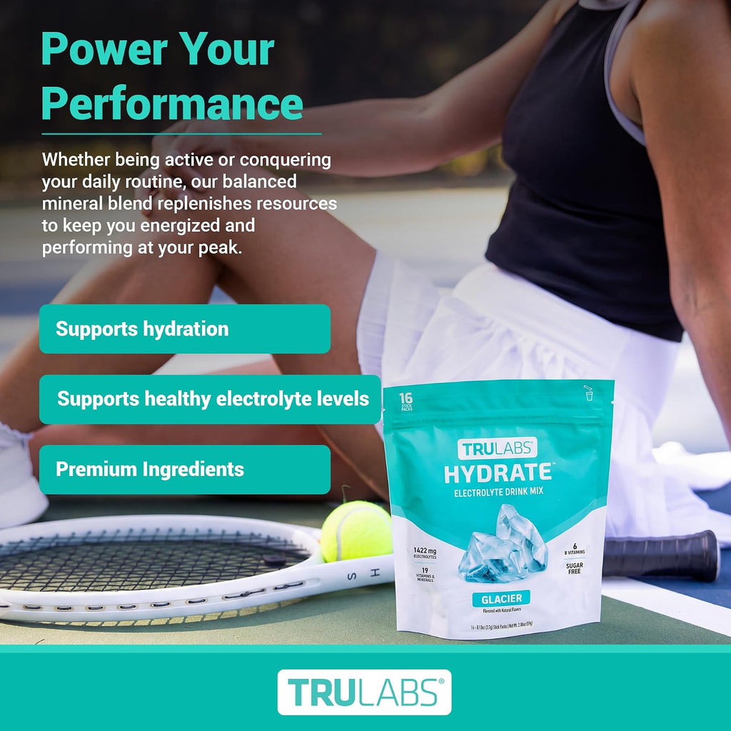 natural hydration with TRULABS electrolytes