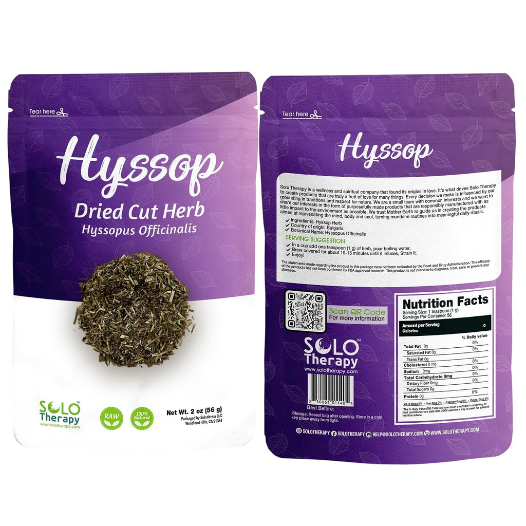 natural hyssop herb for tea