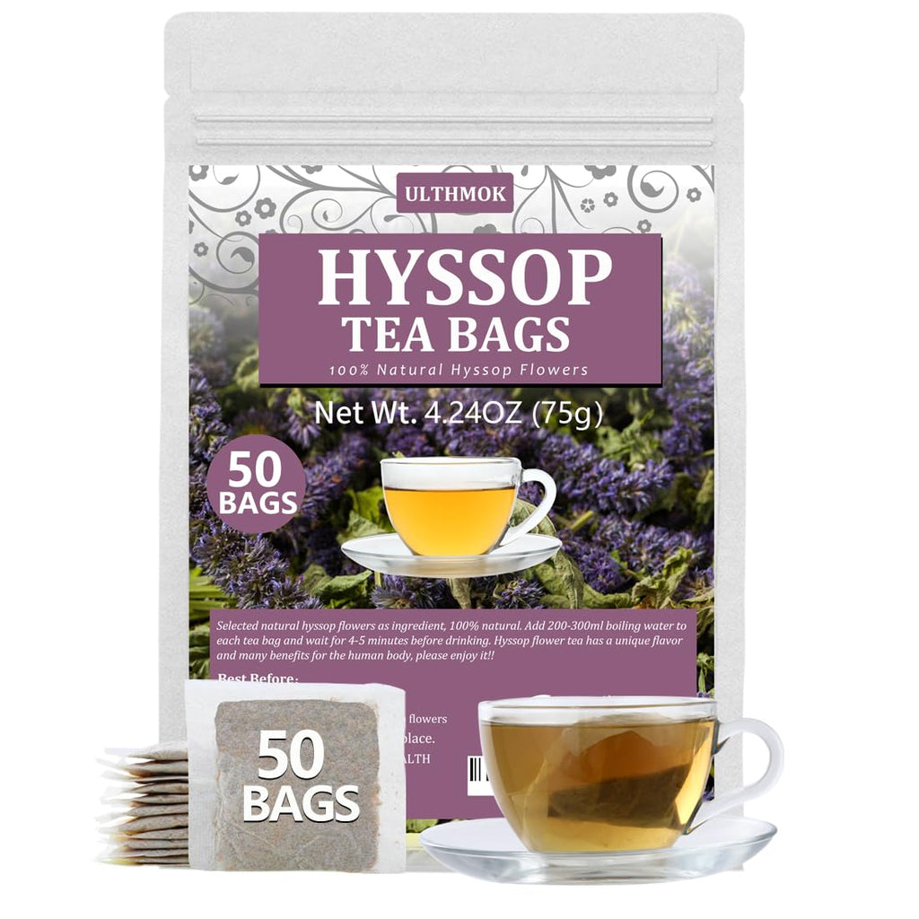 natural hyssop tea bags