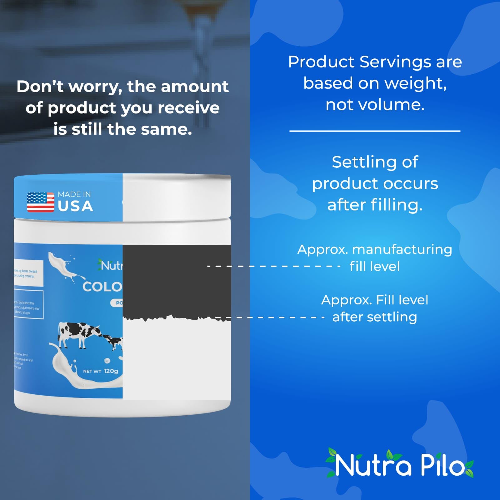 Natural IgG for optimal gut health