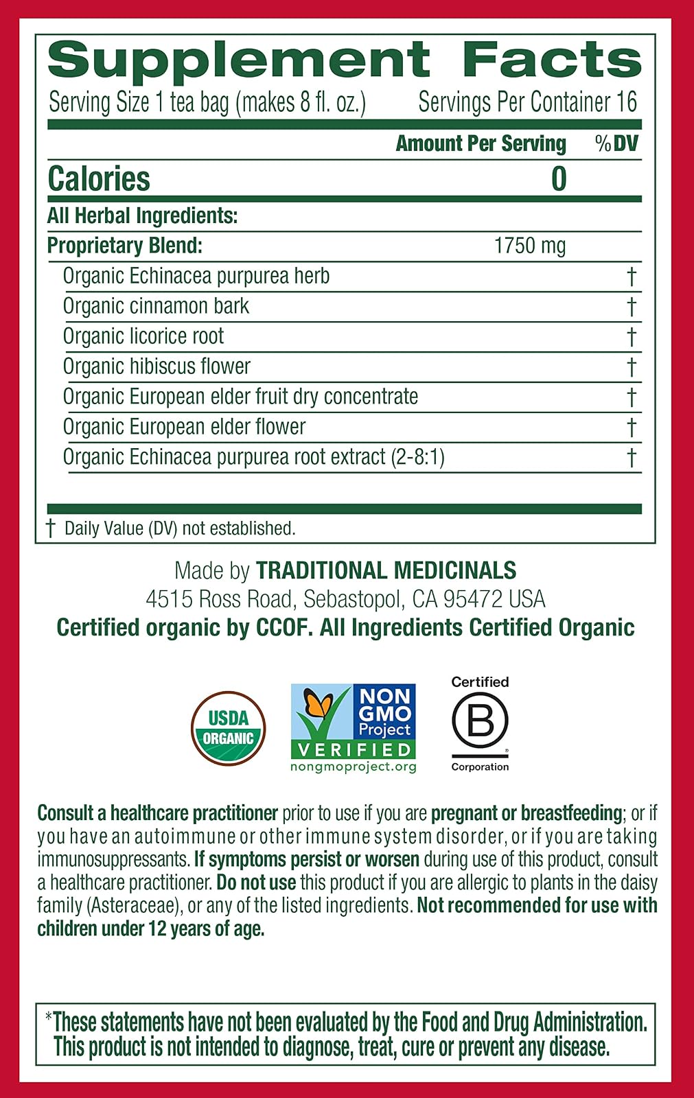 natural immune boost echinacea tea