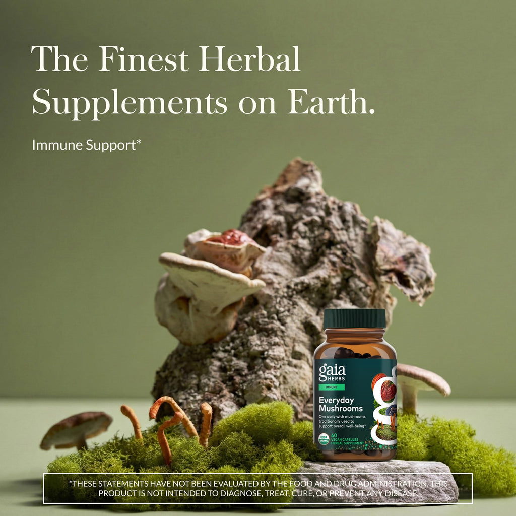 natural immune boost with mushrooms