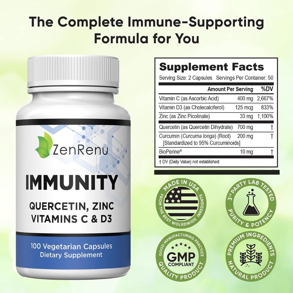 Natural immune booster capsules