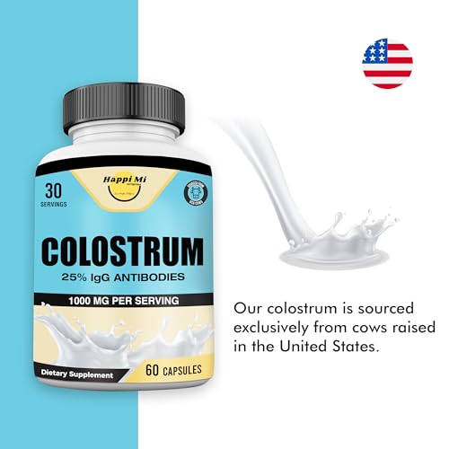 Natural immune booster colostrum capsules