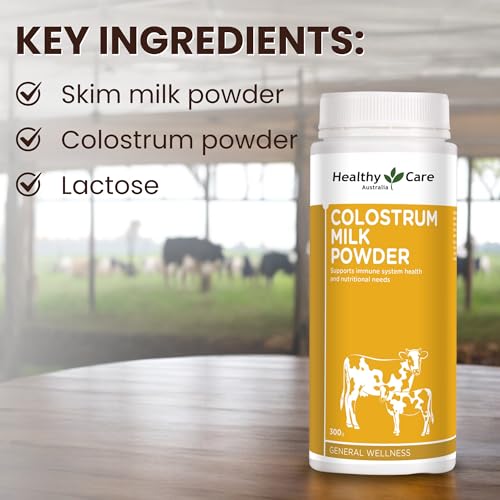 Natural immune booster colostrum powder