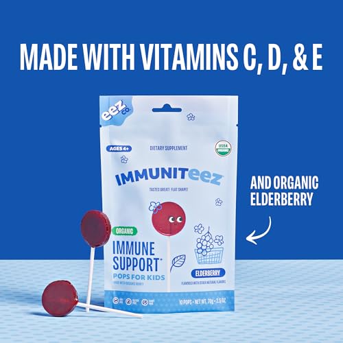 natural immune booster elderberry lollipops
