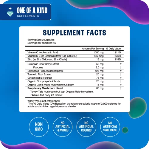 Natural immune booster for adults