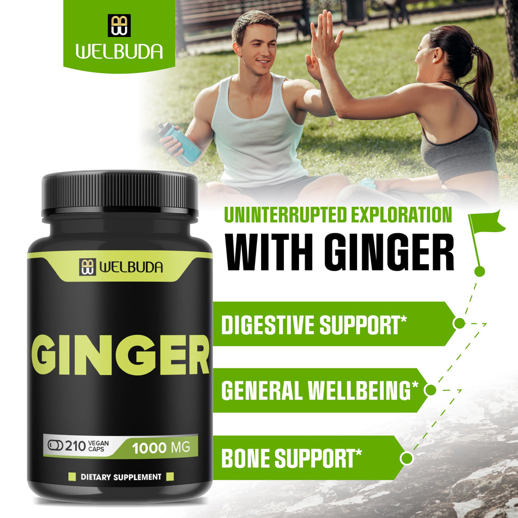 natural immune booster ginger capsules