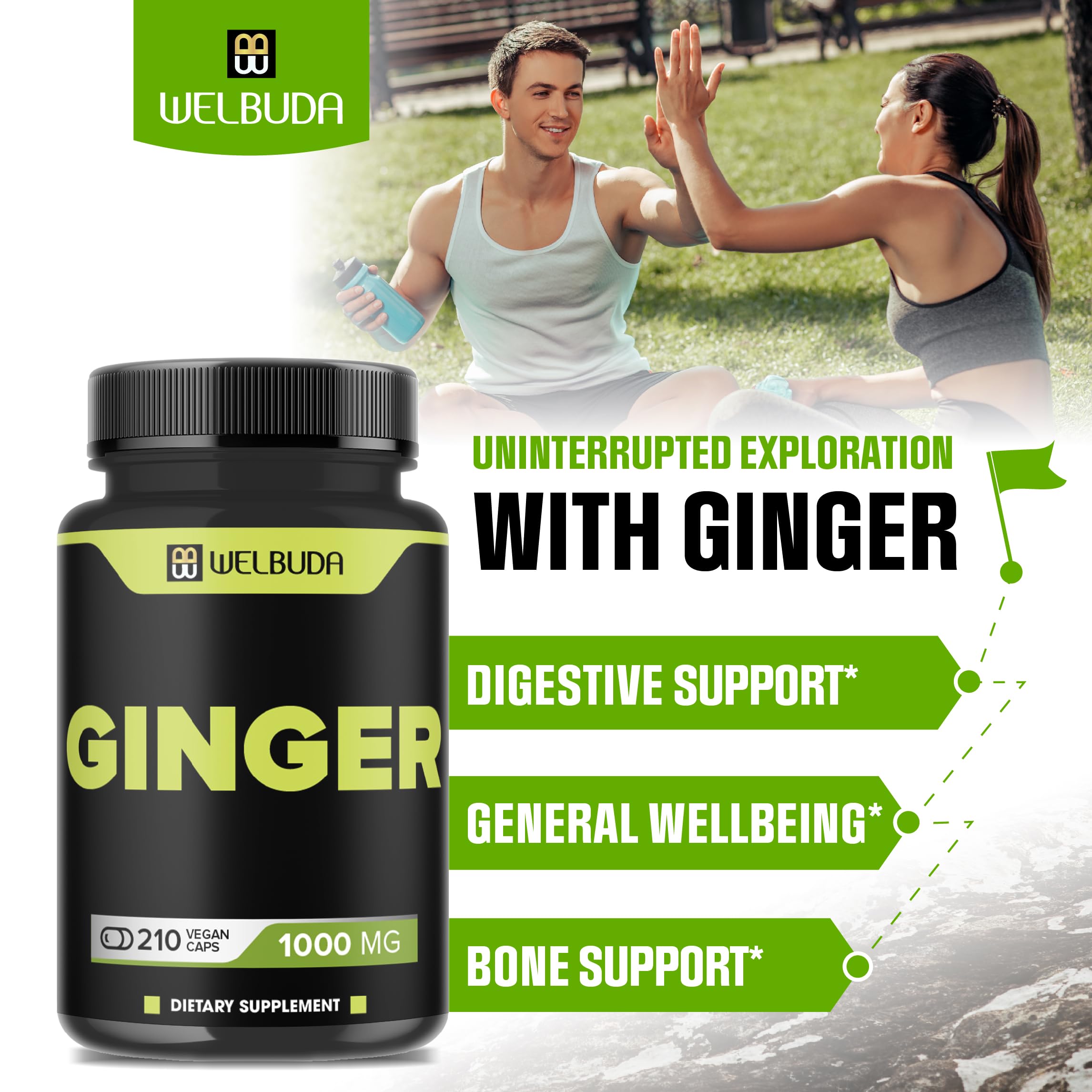 natural immune booster ginger capsules
