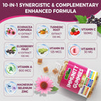 natural immune booster gummies for adults