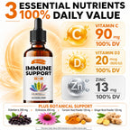Natural immune booster liquid drops