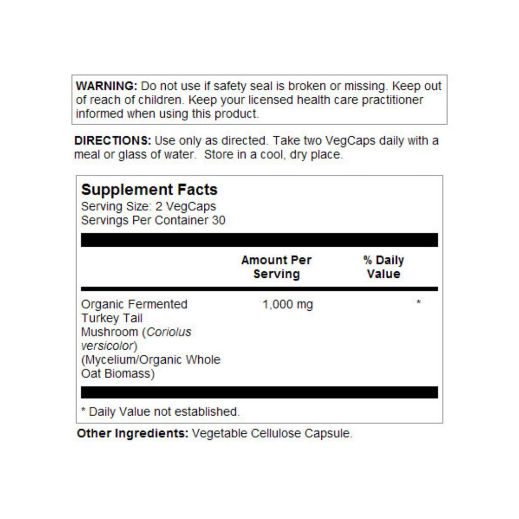 natural immune booster mushroom capsules
