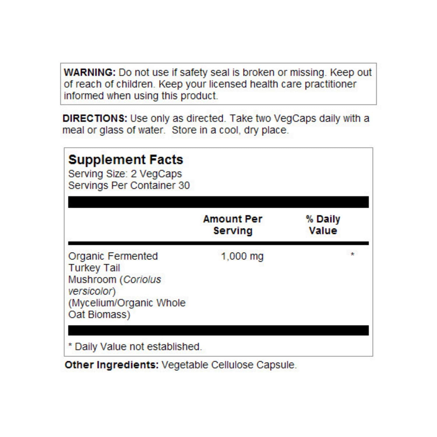 natural immune booster mushroom capsules