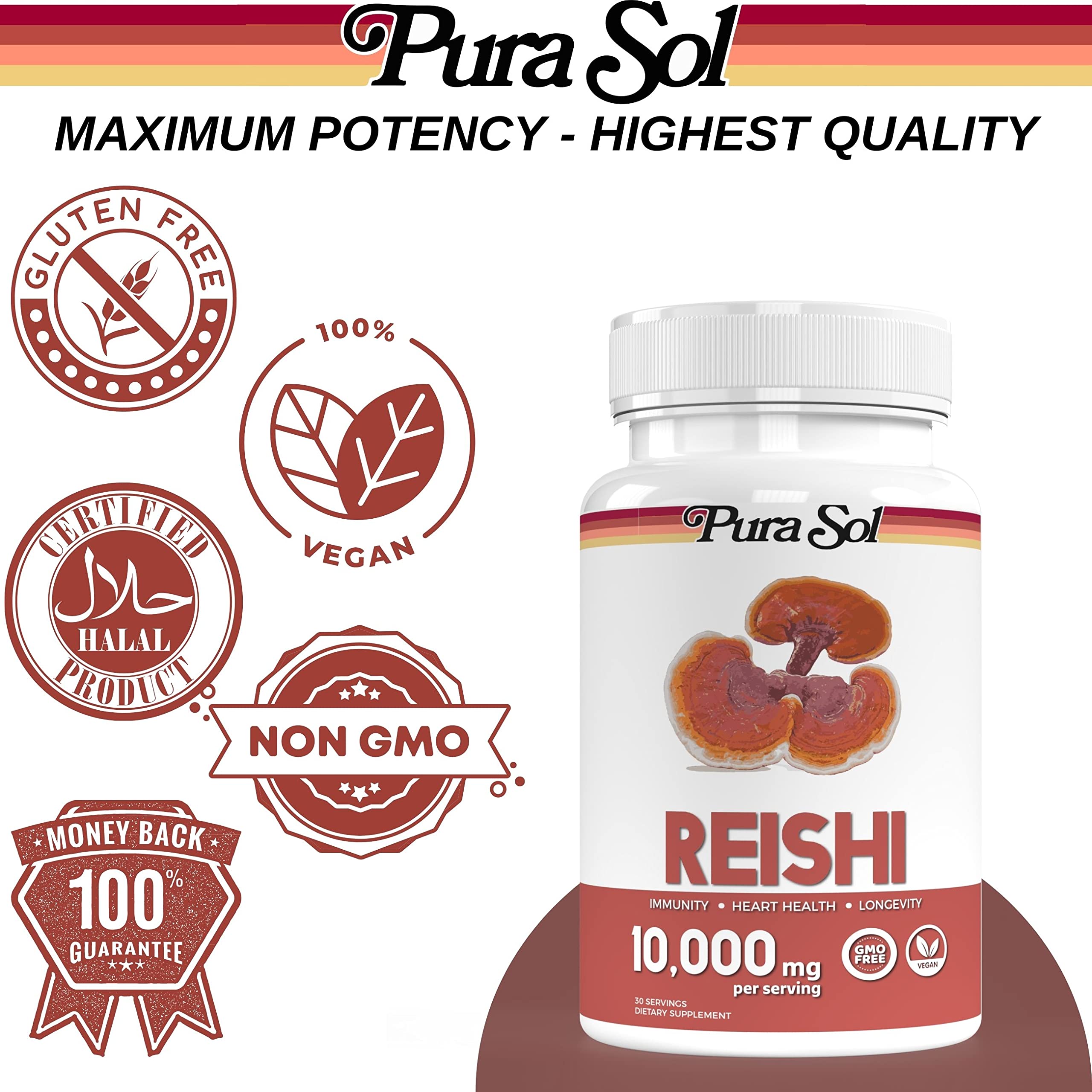 Natural immune booster mushroom extract