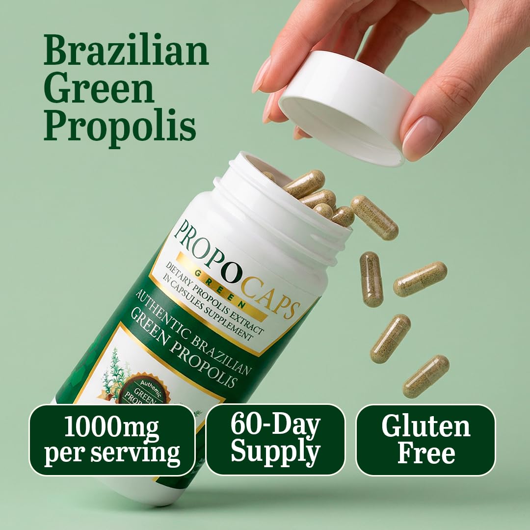 natural immune booster propolis capsules