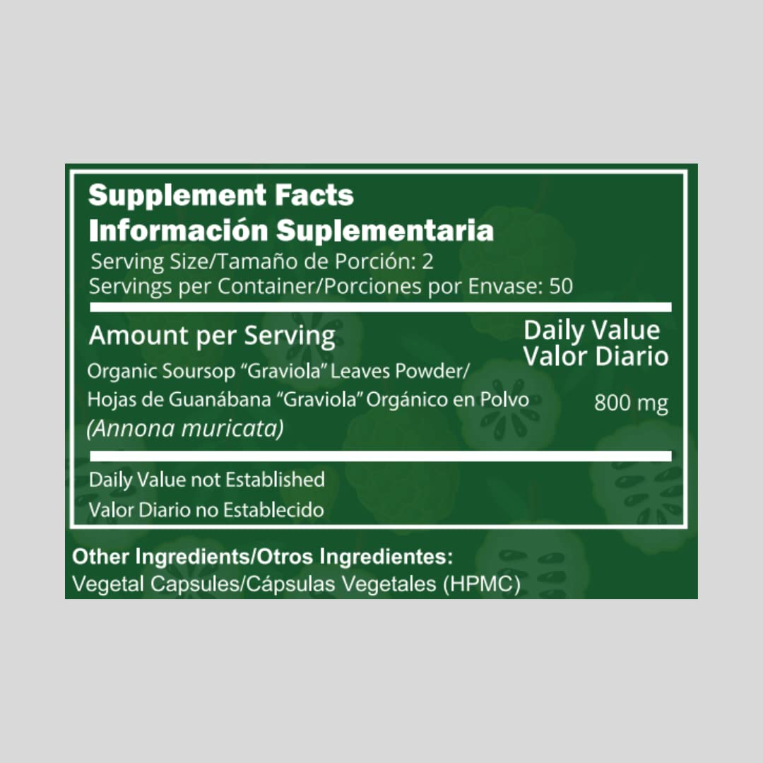 natural immune booster soursop capsules