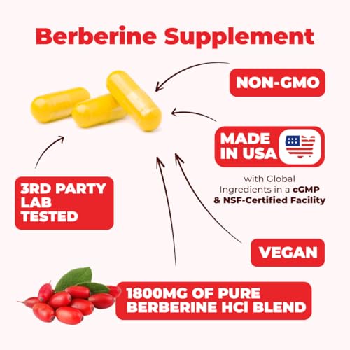 Natural immune booster with Berberine