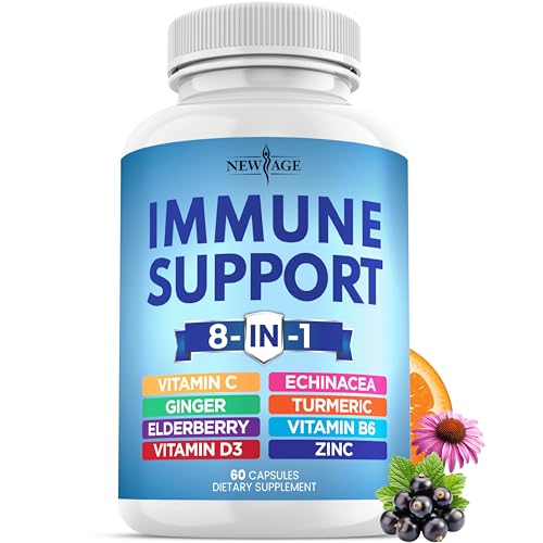 Natural immune booster with echinacea