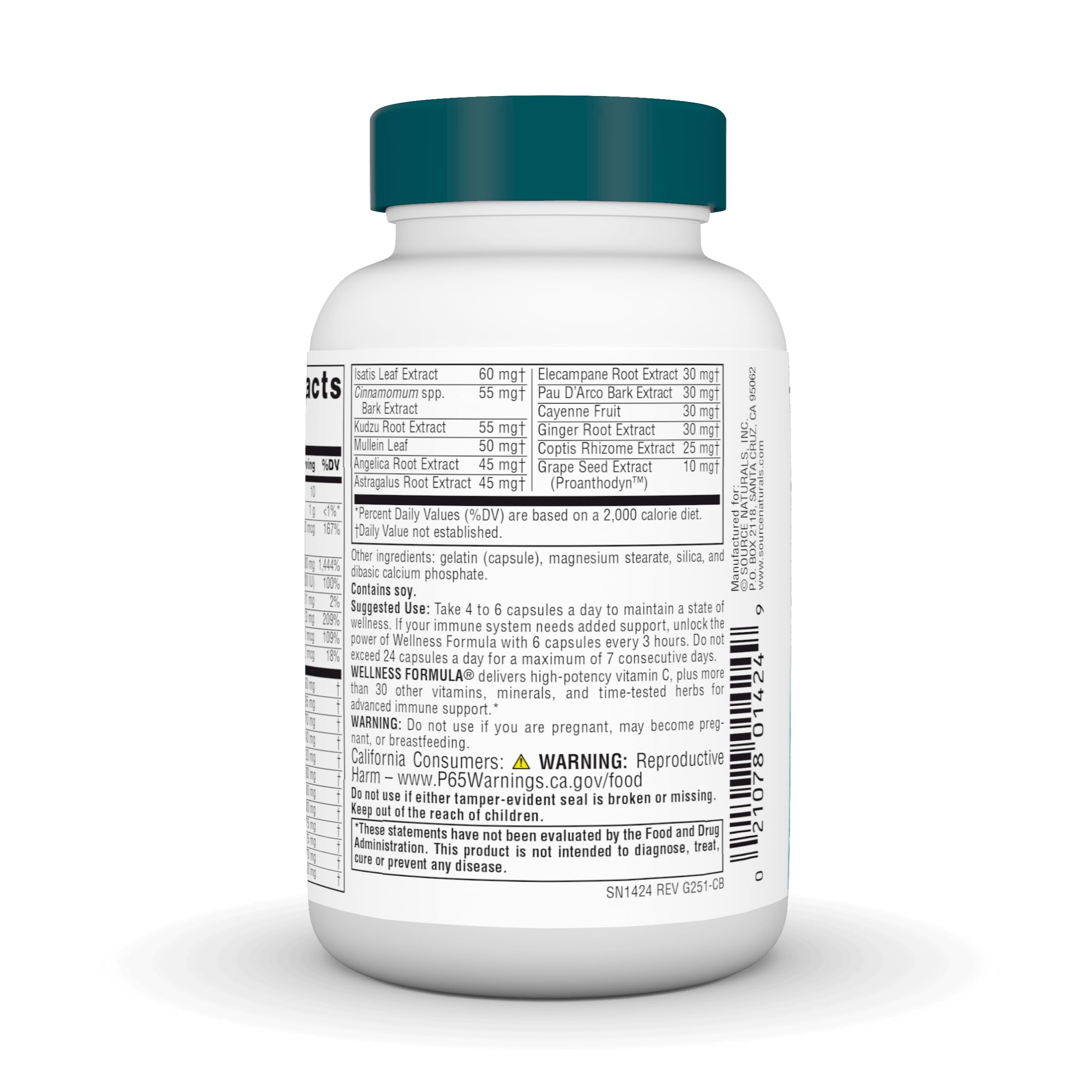 natural immune booster with echinacea