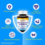 Natural immune booster with elderberry