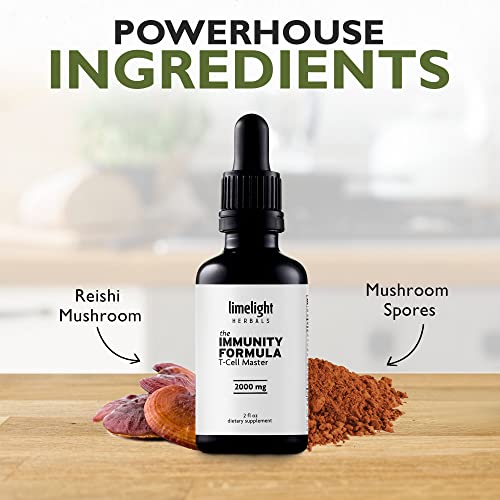 natural immune booster with mushrooms