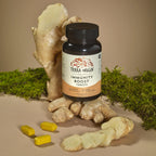 Natural immune booster with turmeric