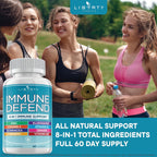 Natural immune booster with vitamins