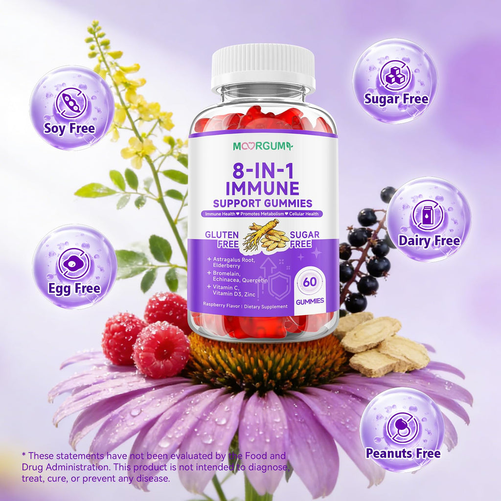natural immune boosting gummy supplements