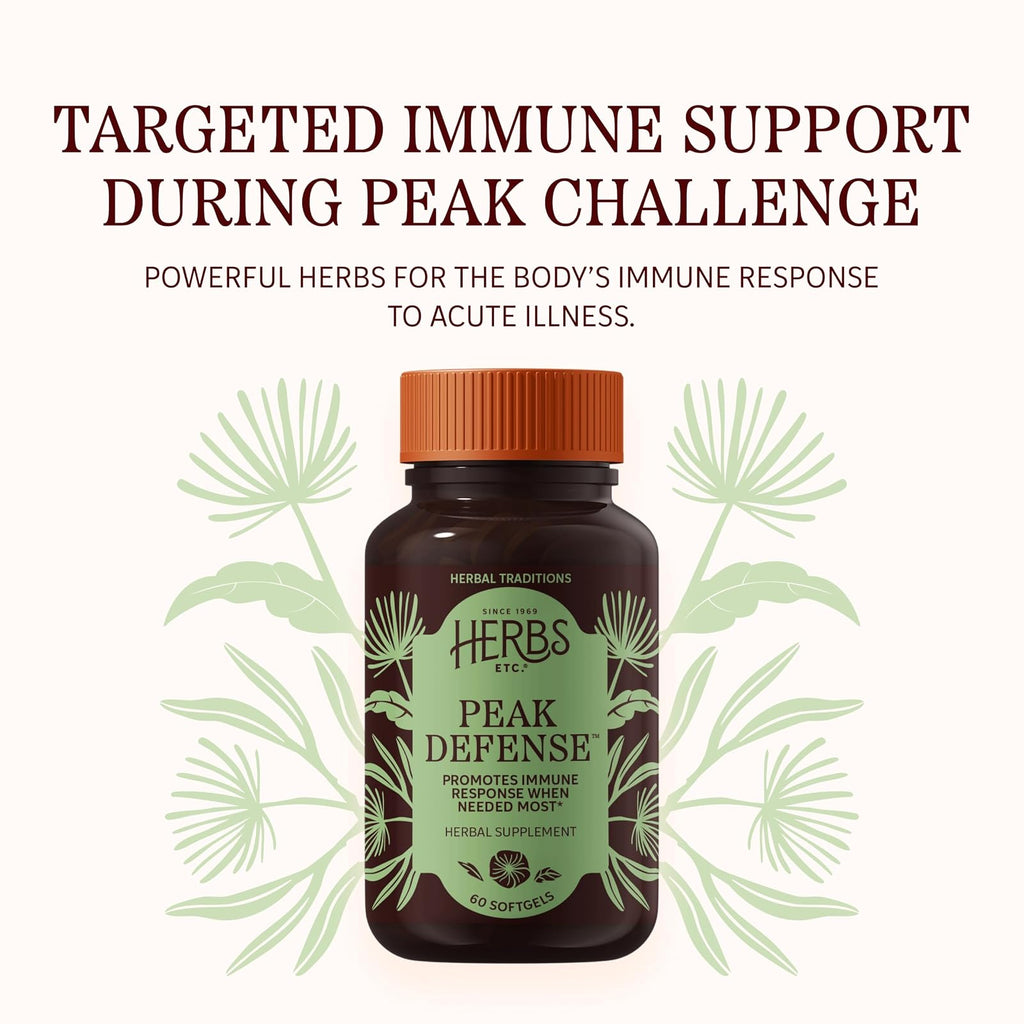 Natural immune response softgels