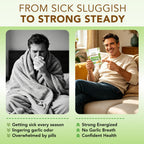 Natural immune support aged garlic