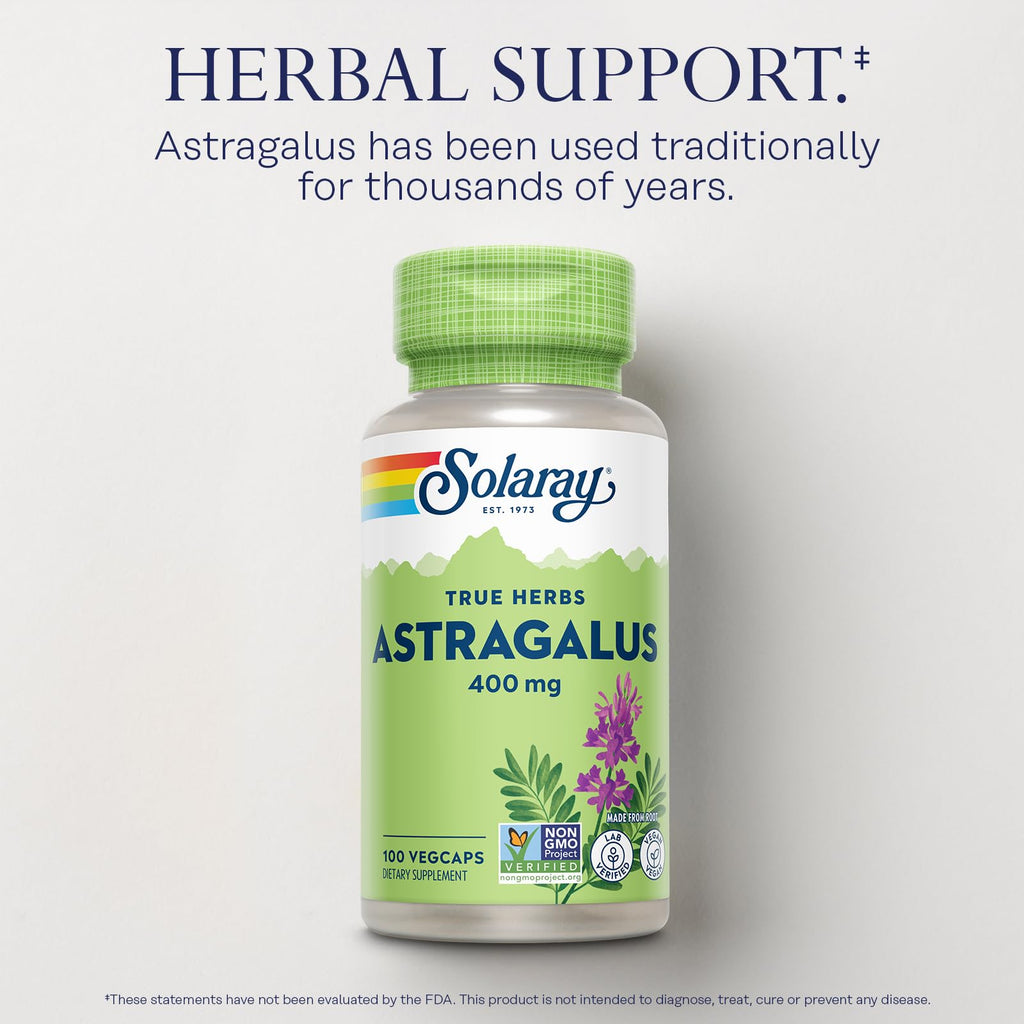 Natural immune support Astragalus supplement