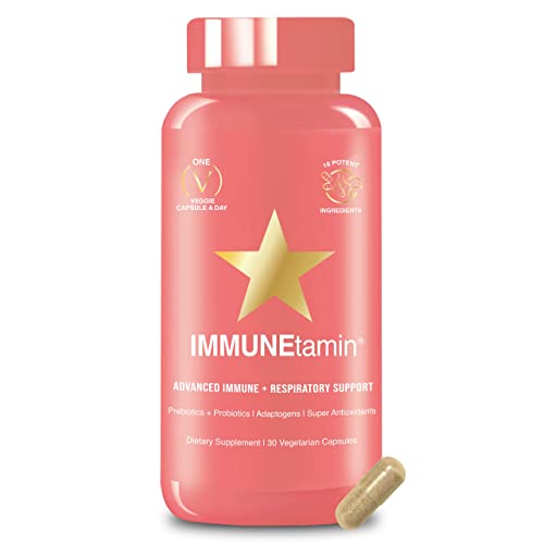 natural immune support capsules with elderberry