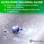 Natural immune support colloidal silver