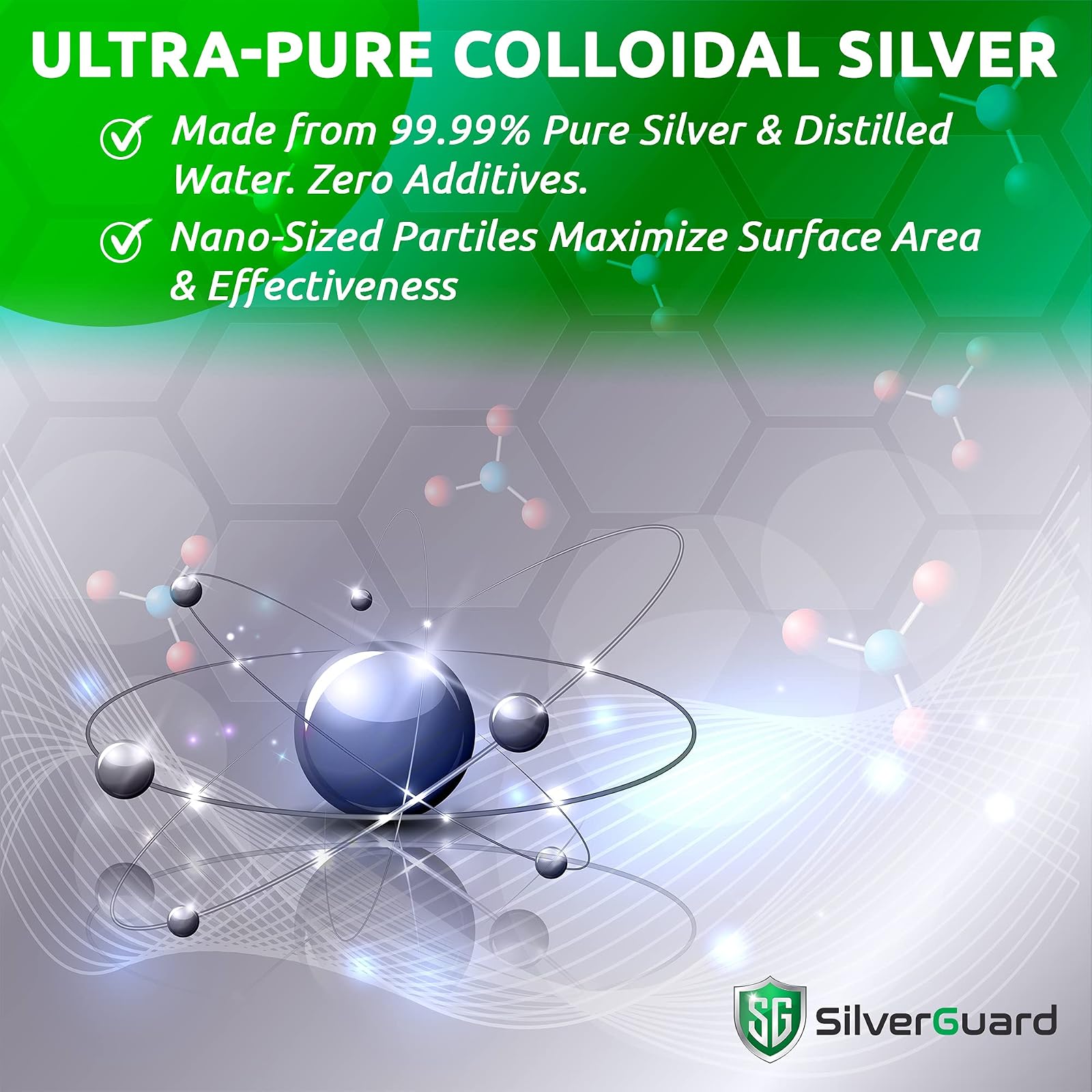 Natural immune support colloidal silver