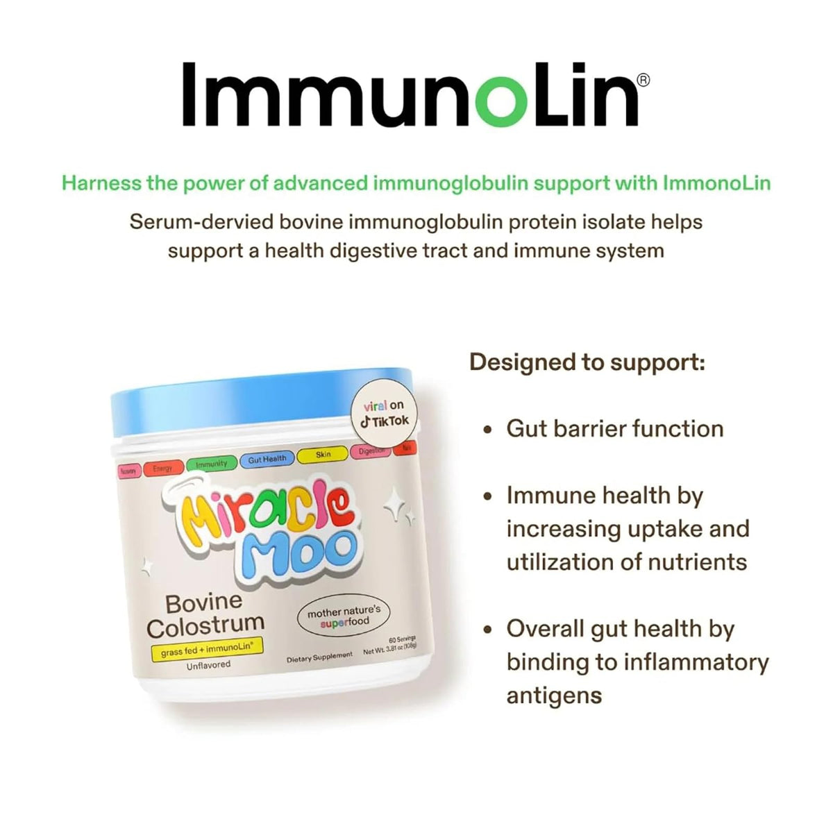 natural immune support colostrum powder