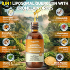 Natural immune support drops